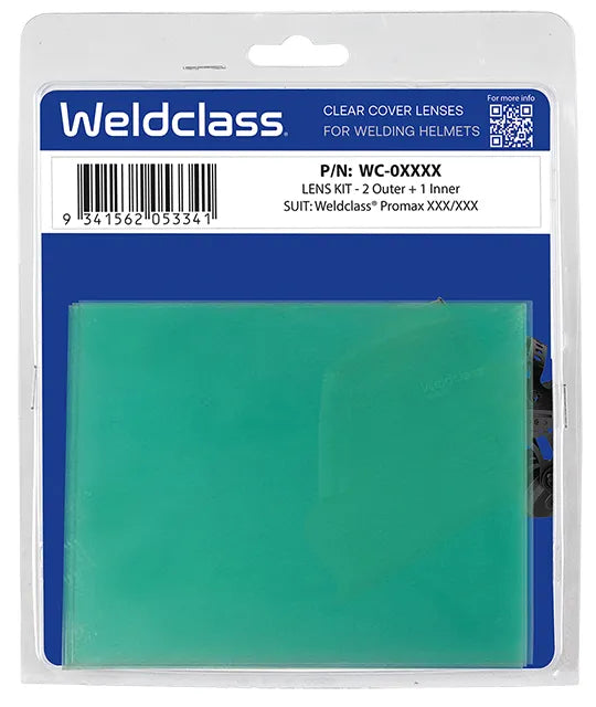 Weldclass Lens Kit Promax 500 2 Outers + 1 Inner – Rotary Tools