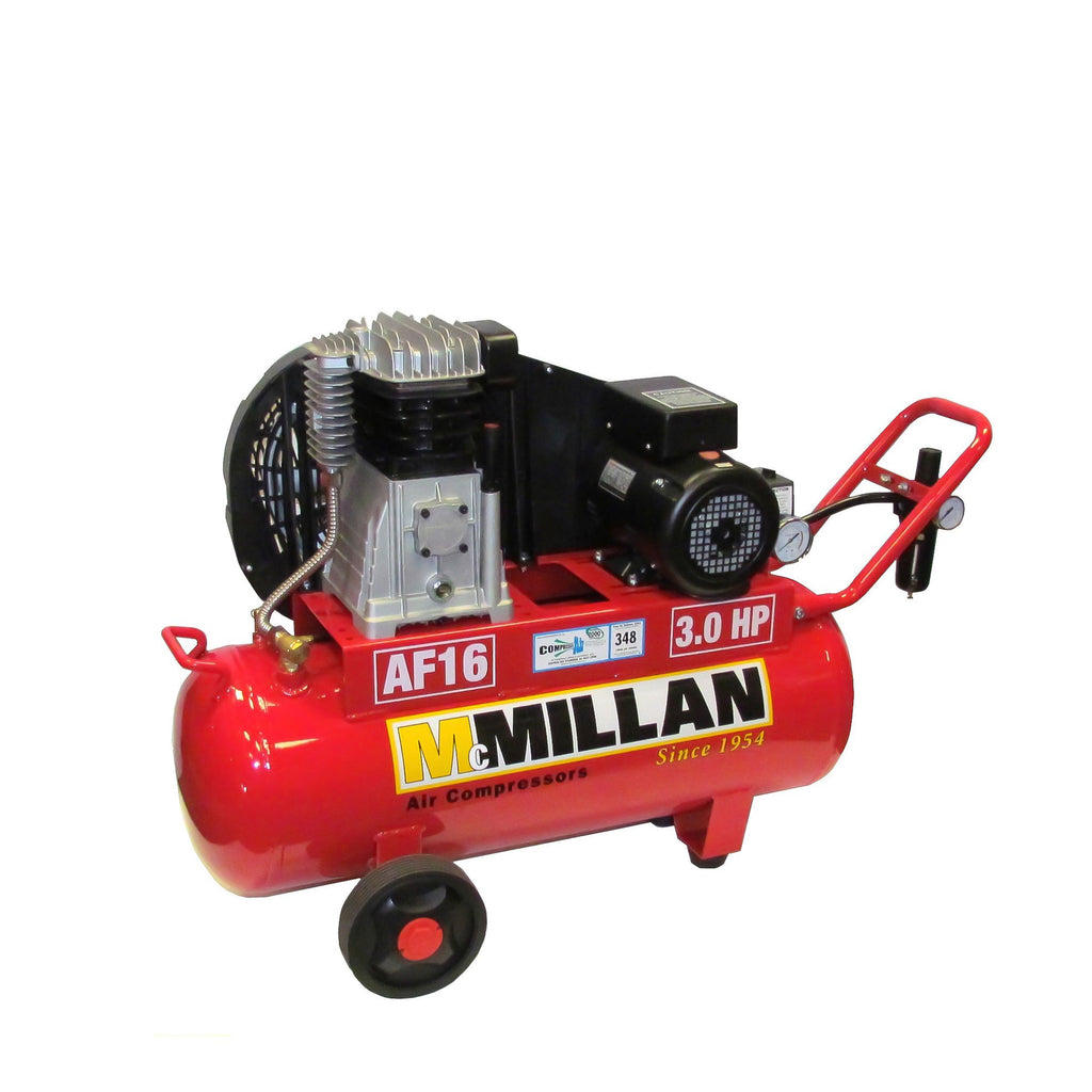 McMillan AF Series - 240V Air Compressor (AF16) – Rotary Tools