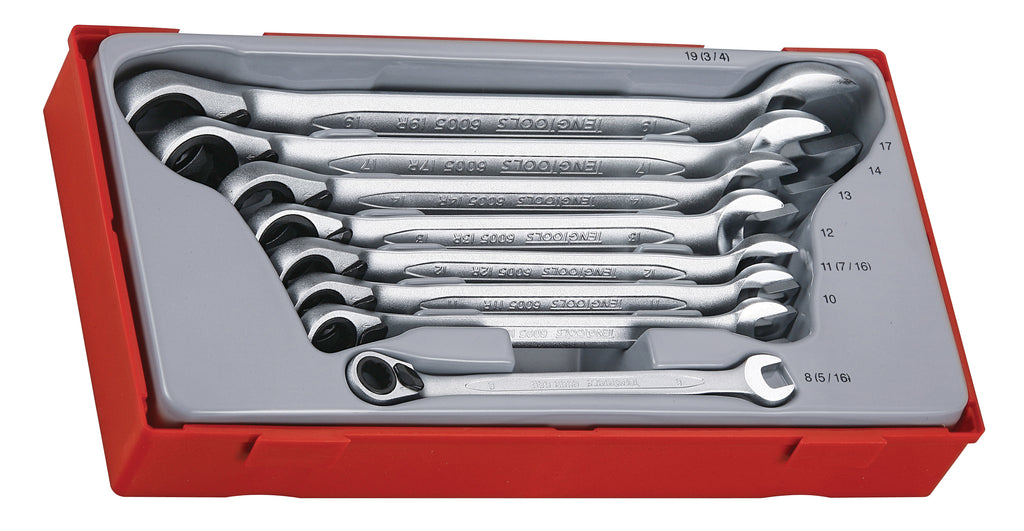 teng 8 Piece Ratcheting Spanner Set – Rotary Tools